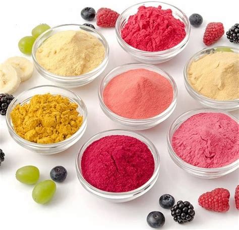 Air And Freeze Dried Fruit Powders Nidose Essentials