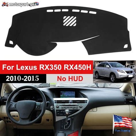 Dashboard Dash Cover Mat For Lexus Rx350 2009 2015 Sun Sunshade Pad