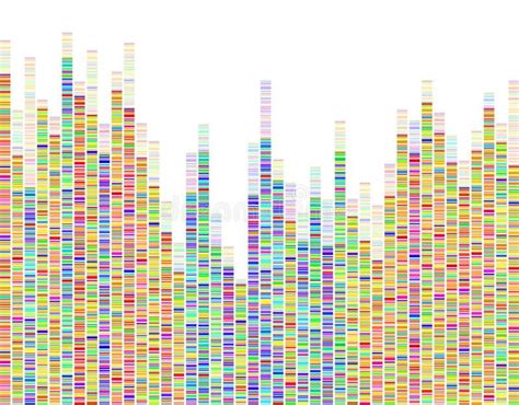 Dna Test Infographic Dna Test Barcoding Stock Vector Illustration Of Barcoding Analytics