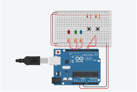 Encendido De Leds Con Pulsadores Uploading Arduino Forum