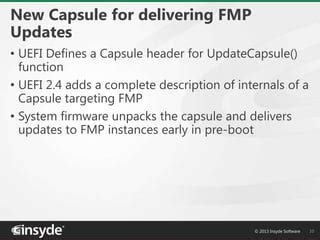 UEFI Spec Version Facilitates Secure Update PPT