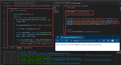 Net How To Use Microsoftextensionsloggingabstraction 500 With Azure Durable Functions
