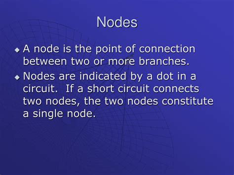 Ppt Nodes Branches And Loops Powerpoint Presentation Free Download