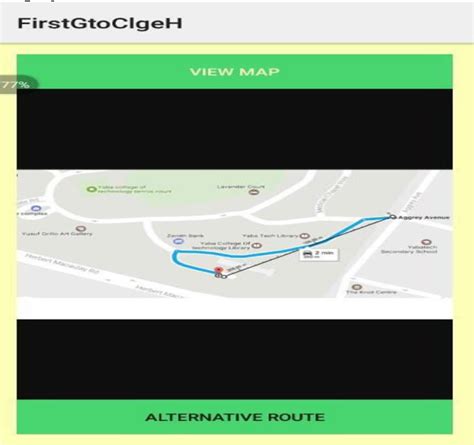 Figure 6 From Design And Implementation Of Mobile Map Application For Finding Shortest Direction