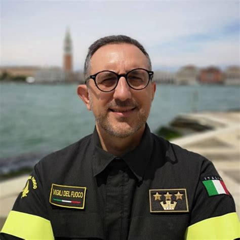 Giorgio Basile Comandante Dei Vigili Del Fuoco Di Udine Ministero