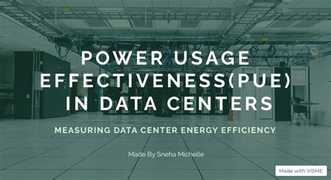 Power Usage Effectiveness Pue In Data Centers By Sneha Michelle Vimal Medium