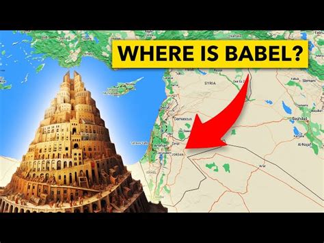 Tower Of Babel Location Map Northwest Ufo Chasers El God El Ohim