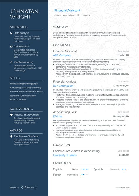 5 Finance Resume Examples And Guide For 2024