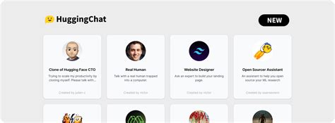 huggingchat chat ui · [new] assistants