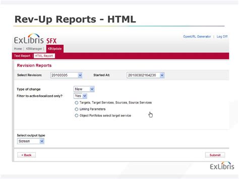 Revision Update and Reports - ppt download