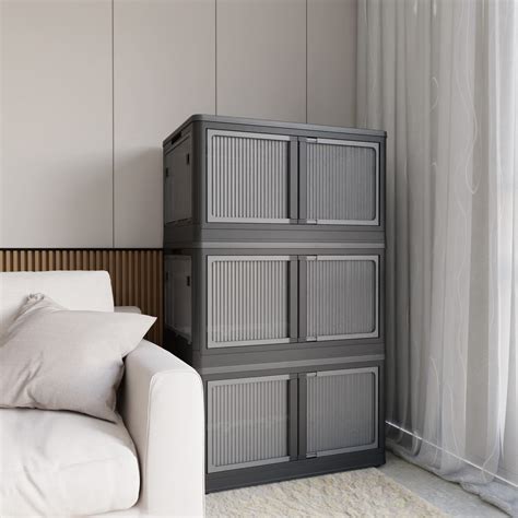 Rebrilliant 4 Tier Plastic Stackable Storage Organizer Wayfair