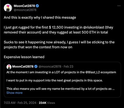 Skandal Rug Pull Di Jaringan Blast Investor Kehilangan 500 Eth Pintu News