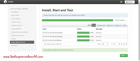 Installing And Configuring A Hadoop Cluster With Apache Ambari Hadoop