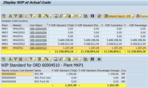 Product Cost By Order Cycle Sap Community