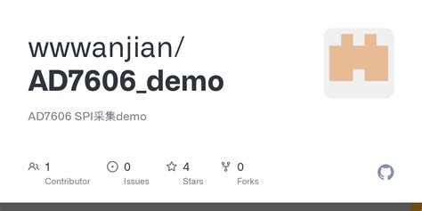 GitHub wwwanjian AD demo AD SPI采集demo