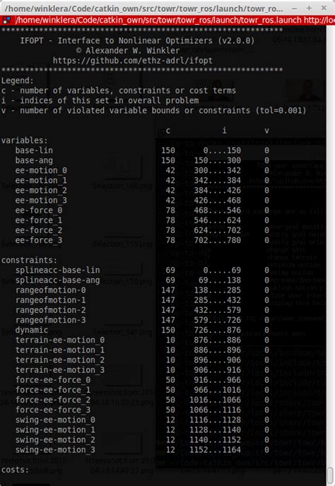 Github Ethz Adrlifopt An Eigen Based Light Weight C Interface To Nonlinear Programming