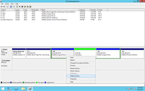[solved] windows server 2016 extend volume greyed out