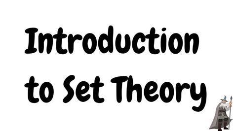 Introduction To Set Theory Discrete Mathematics Discrete Mathematics Mathematics Advanced