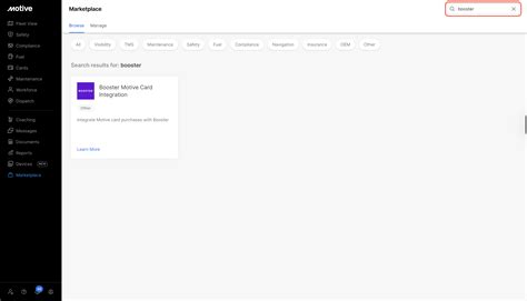 How To Enable Booster Integration Motive Help Center