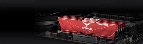 Teamgroup T Force Vulcan Red 32gb 16gbx2 6000mhz Ddr5 Cl38 Ram Memory Module Ezpz Solutions