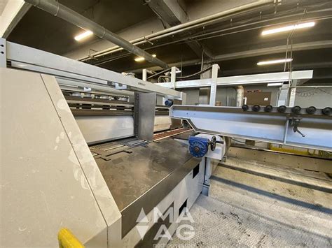 Used Bendazzoli Jumbo Printer Slotter 2 Colorrapidex Stitcher For Sale