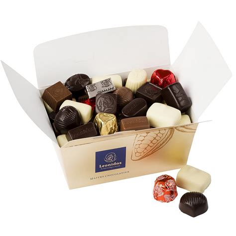 55 Assorted Leonidas Chocolates Large Belgian Chocolate T