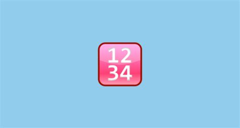 🔢 Input Numbers Emoji On Emojidex 1019