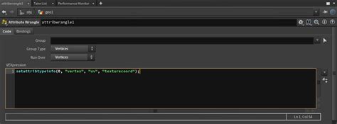 Uv Data Type And Uv Set Name Problems In Houdini Denes Dankhazis