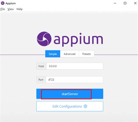 Appium Server Gui下载和安装 霍格沃兹答疑区 爱测 测试人社区