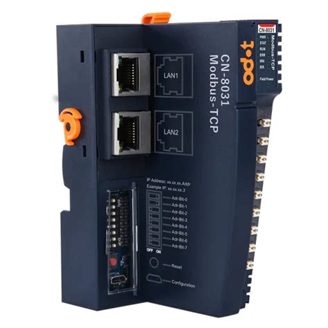 Network Adapter Remote Io System Modbus TCP Protocol Solutions For PLC Remote Io Moudle And