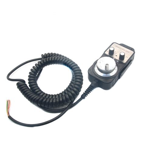 universal cnc 6 axis mpg manual pulse generator pendant encoder for mitsubishi system free