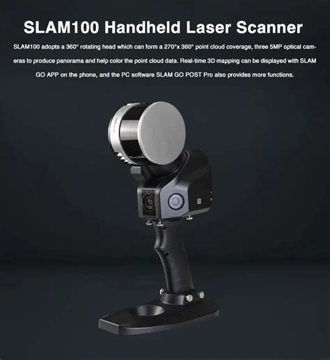 SLAM100 LiDAR Camera Scanner Lidar Mapping Scanning Scanner Lidar Sensor Scanner Alibaba Com