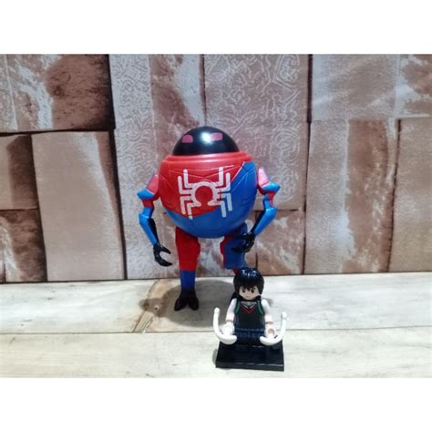 Jual Figure Peni Parker Spdr Suit Spiderman Mecha Robot Spiderverse