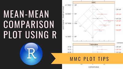 Mean Mean Multiple Comparison Plot Using R