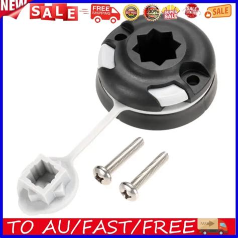 Inflatable Boat Canoe Kayak Fishing Rod Holder Mount Round Base With