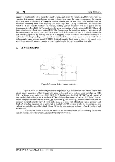 High Power Density Multi Mosfet Based Series Resonant Inverter For