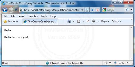 Clone Manipulation Jquery