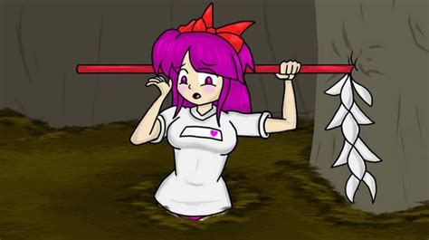 Pc 98 Reimu Caved In More Quicksand Rtouhoes