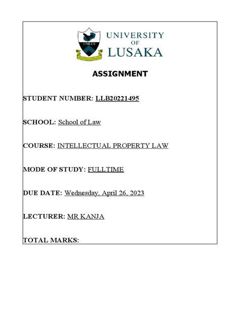 Ip Assignment Pdf Brand Intellectual Property