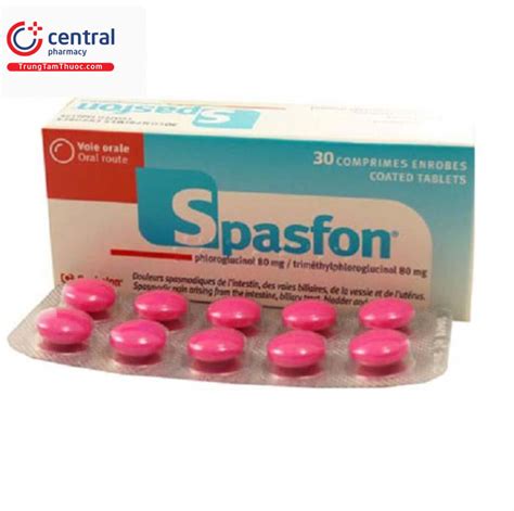 Thuốc Spasfon Chỉ định Liều Dùng Và Lưu ý Sử Dụng