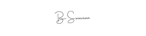 98 B Srinivasan Name Signature Style Ideas Amazing Electronic Signatures