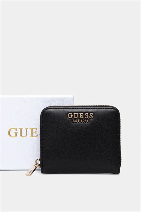 Портмоне Guess LAUREL дамски в черно SWVC85 00137 | ANSWEAR.bg