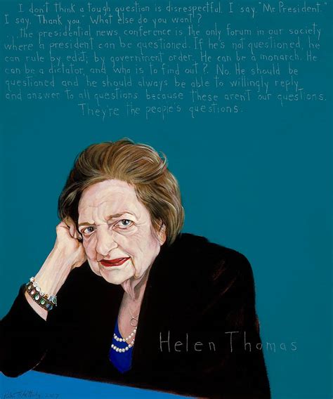 Helen Thomas Americans Who Tell The Truth