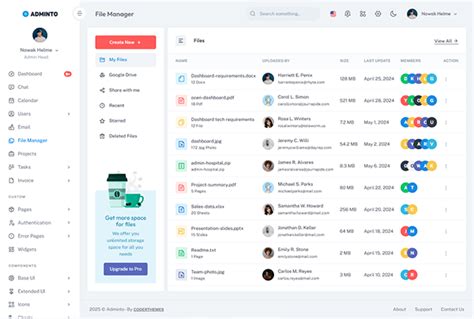 Adminto Blazor Admin And Dashboard Template