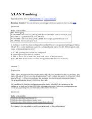 VLAN Trunking September Docx VLAN Trunking September Th In SWITCH Go To