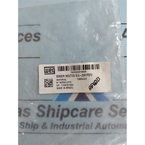 Weg Sl5 25r1pdf2 Dc Inductive Sensor Atlas Shipcare Services