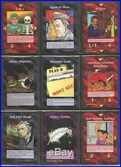Full Set All 409 Unlimited Illuminati Inwo Card Game High Grade Mint