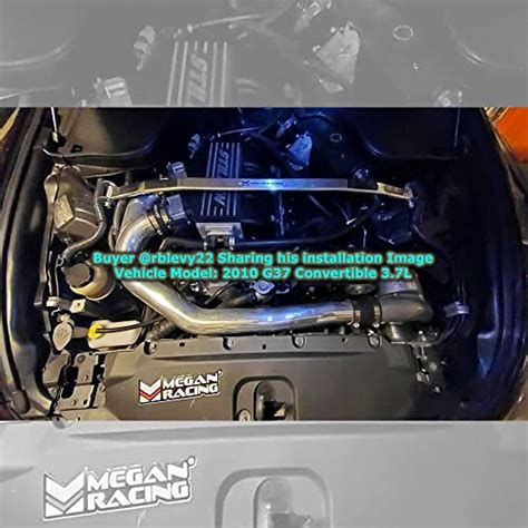 Megan Mr Sb Ig37fu 1p Front Upper Steel Aluminum Suspension Strut Bar