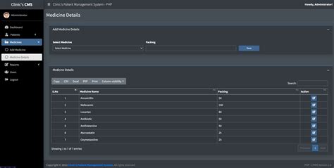 Clinics Patient Management System In Php Pdo Free Source Code Sourcecodester