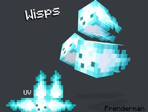 Angry Wisp Minecraft Mob Skin